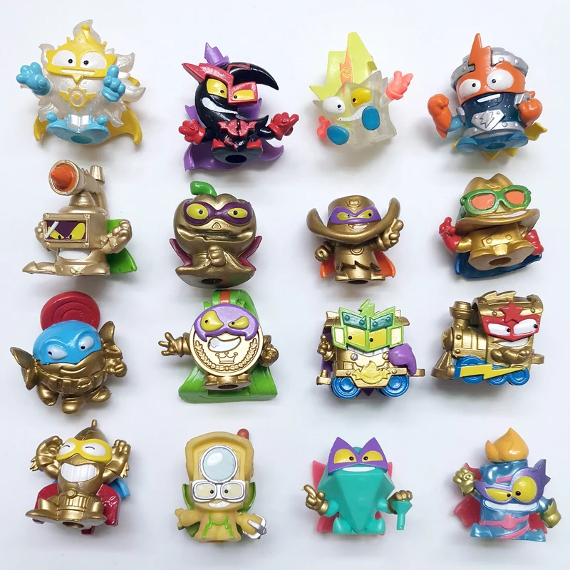 Super Zings Superzing Serie1 9 ULTRA RARE Gold เงินเด็ก Kazoom Fury ...