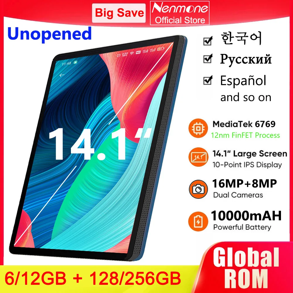 Global-Version-Unopened-14-1-Inch-Tablet-14-Inch-Android-2024-12GB ...
