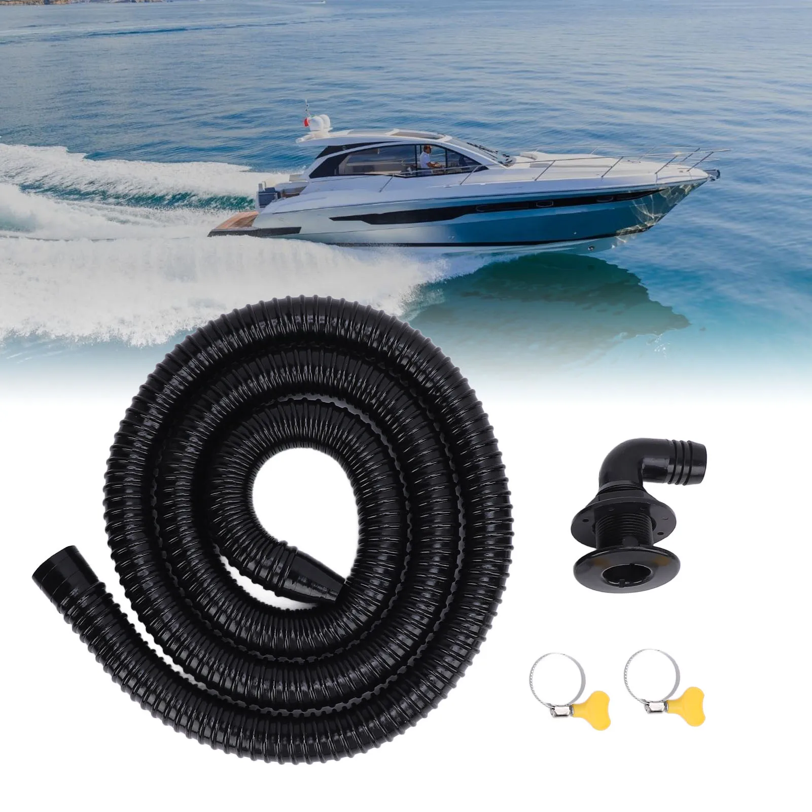 Boats Bilge Installation Kit For 1100GPH Bilge Pump Efficient Bilge ...
