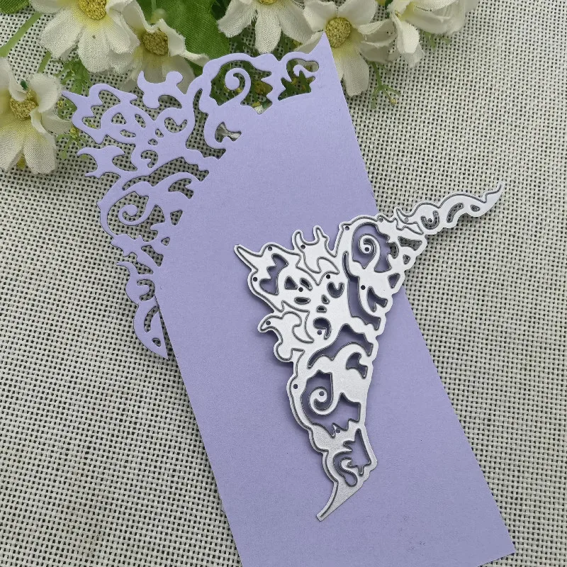 Troqueles-de-corte-de-Metal-con-marco-de-flores-plantillas-para-lbum-de ...