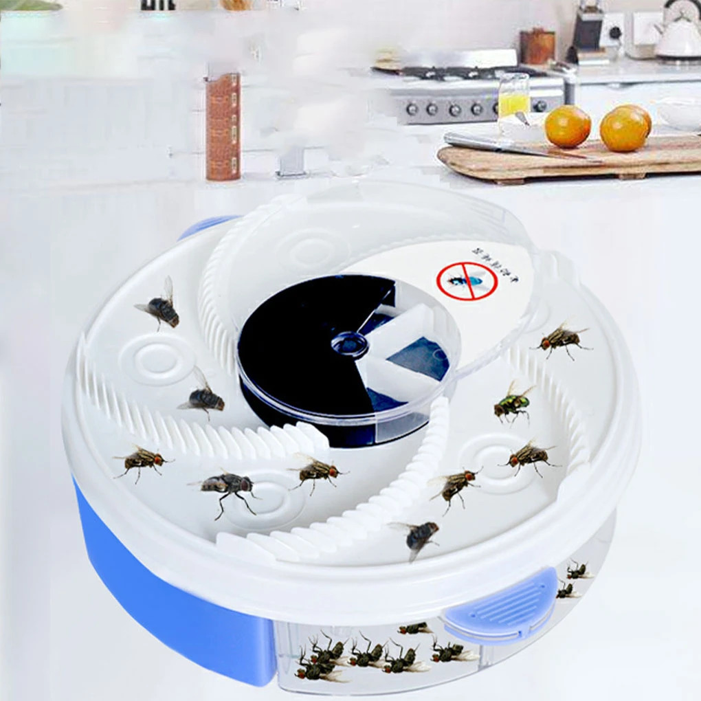 Piège à mouches automatique électrique, USB, 5 fentes, lutte ...