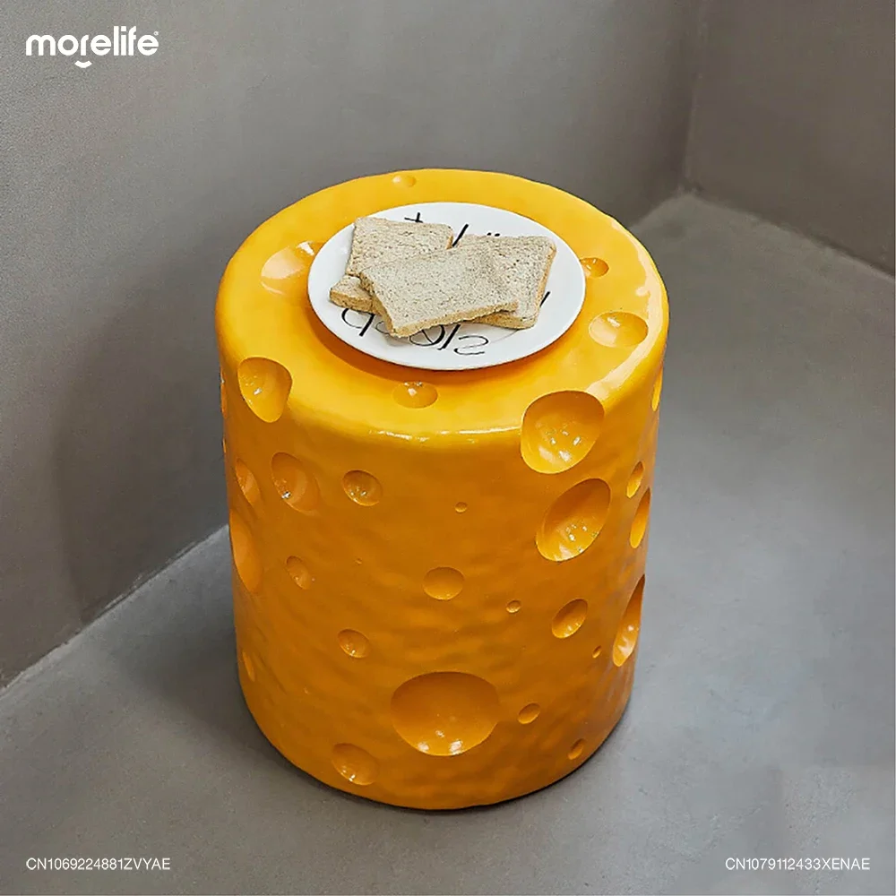 Designer-Living-Room-Cheese-Shoe-Changing-Stool-Side-Table-Creative ...