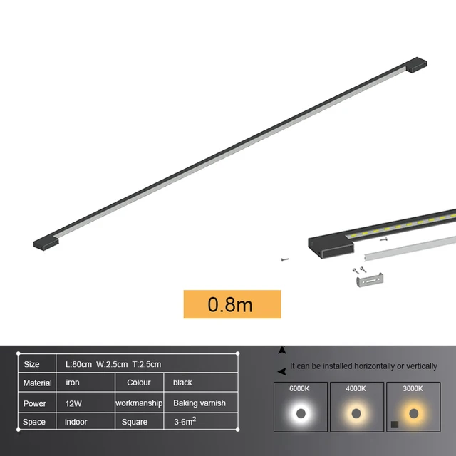 Long Strip Indirect LED Wall Light - Lighting4Home