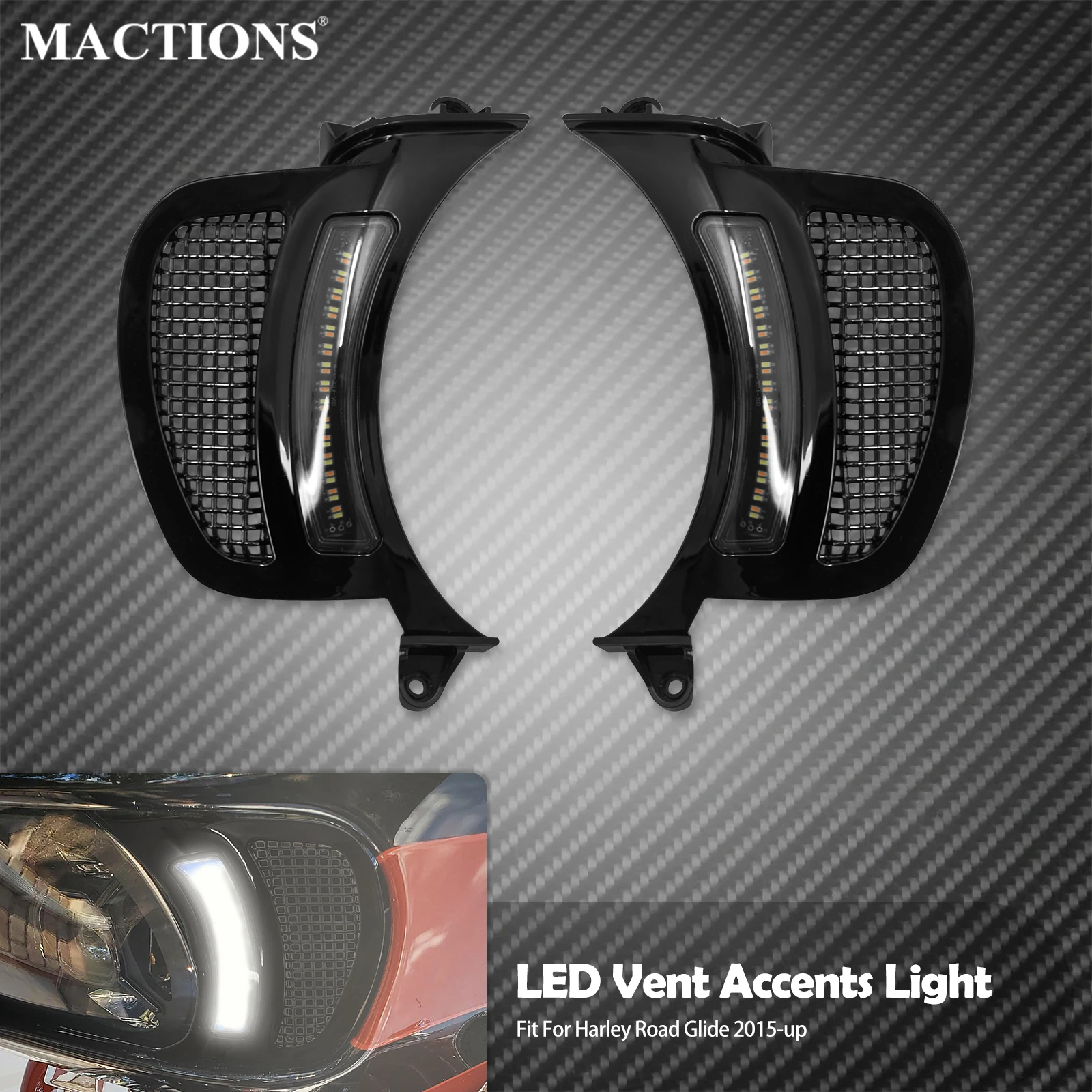 Motorcycle-LED-Headlight-Vent-Accents-Turn-Signal-Light-Indicator ...