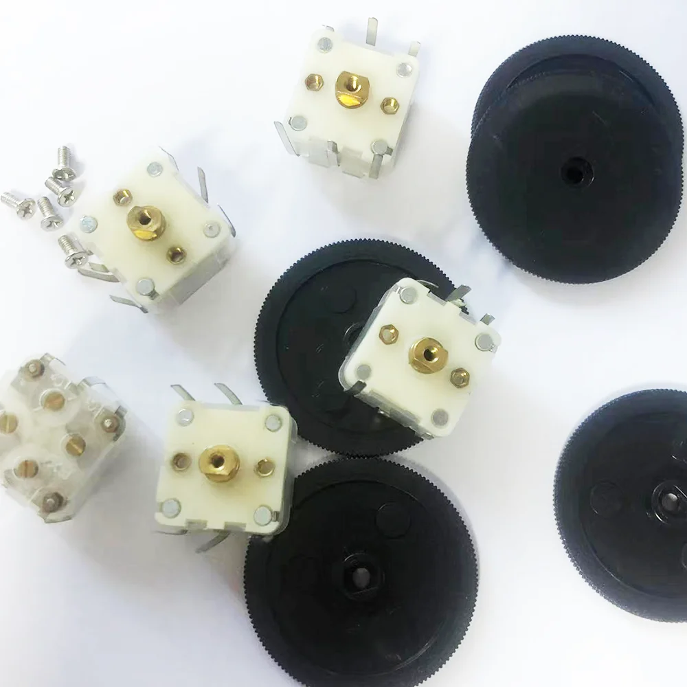 5 Sets Duplex 443df 70pf/140pf 2.1mm Hole Shaft Radio Variable ...