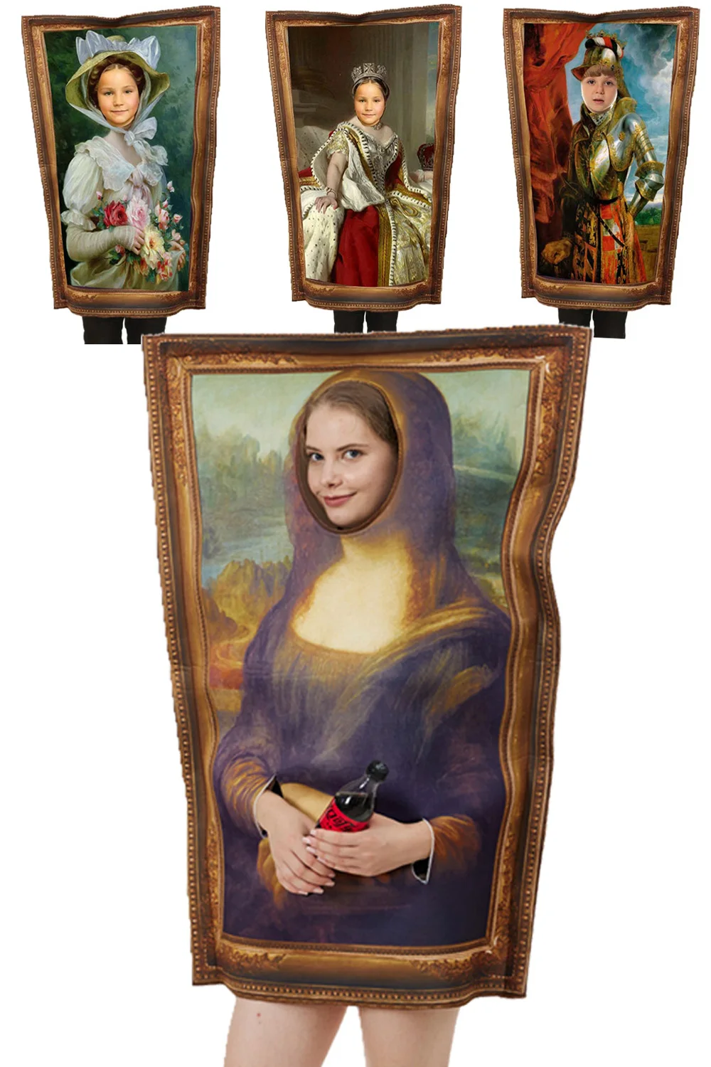 Artist Painting Cosplay Costume Adult Halloween Famous Painting ...