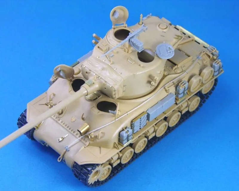 1/35 Scale Die-Cast Resin Model Assembled Kit IDF M51 Tank Detailing ...