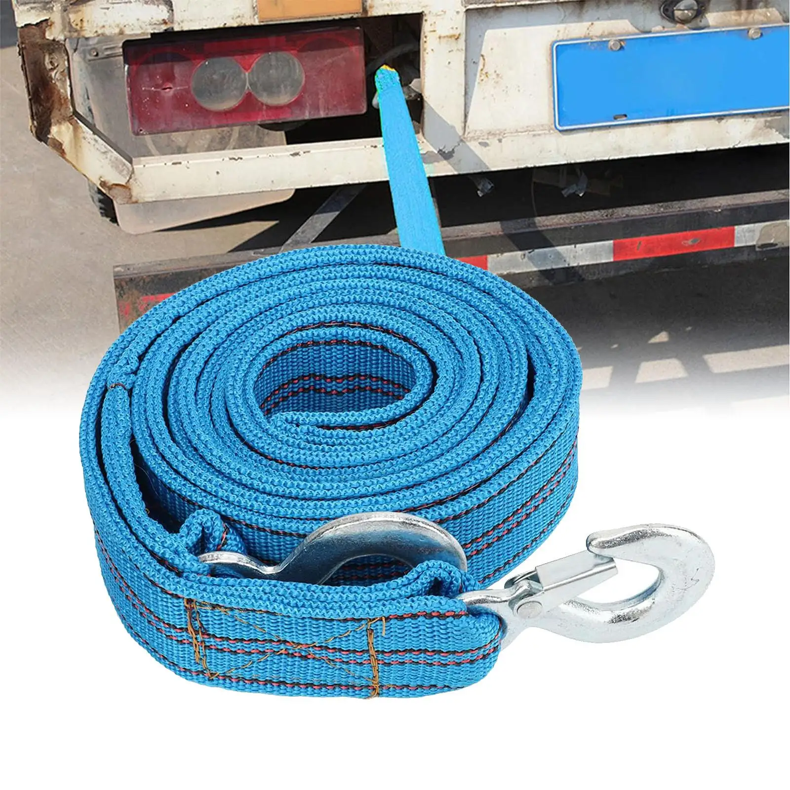 Heavy Duty Nylon Tow Strap – Roadside Recovery – Glazed and Geared Up