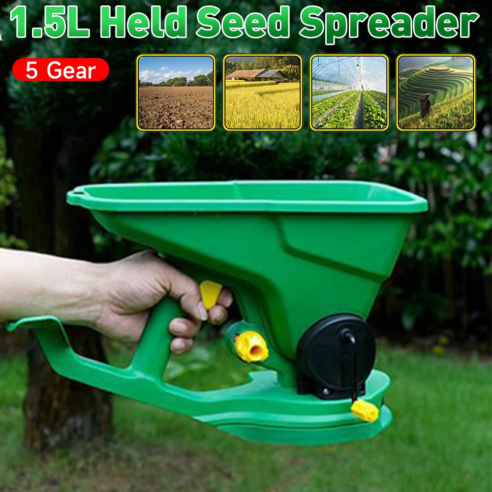 1-5L-Energy-Saving-Portable-Spreader-Gardening-Seed-Spreader-Fertilizer-Applicator-for-Gardens ...