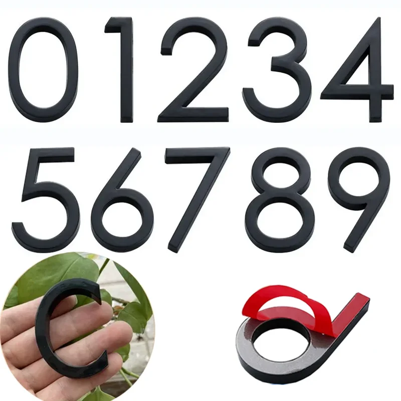 Exterior-House-Number-Outdoor-Numbers-Signs-60-mm-Letters-Door-Alphabet ...