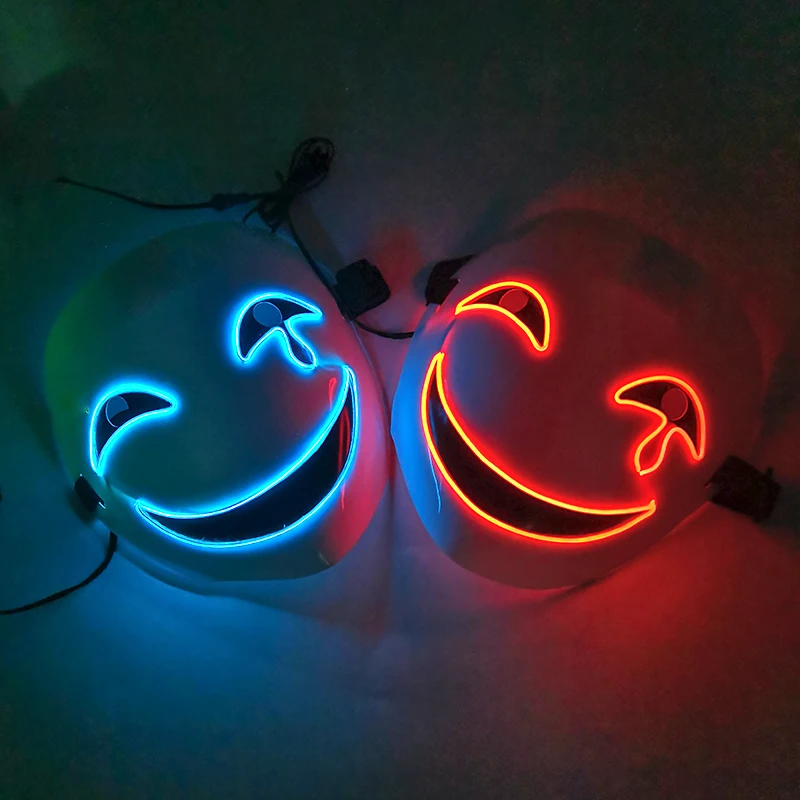 Luminous-LED-Devil-Disguise-Mask-Cosplay-Scary-Ghost-Face-Mask-Flashing ...