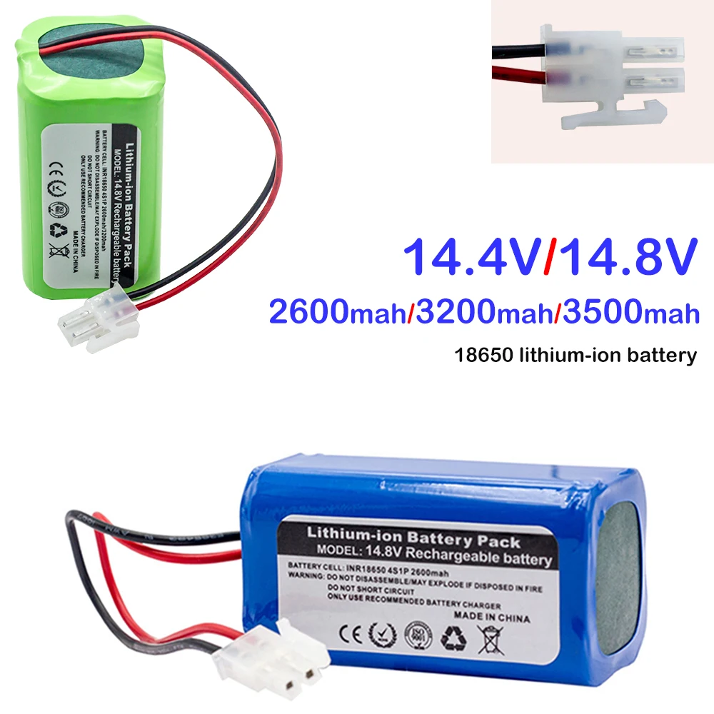 14.8V Li-lion Battery For ILIFE A4s/A7/V7s Plus/V55 Pro/W400/A9s PX ...
