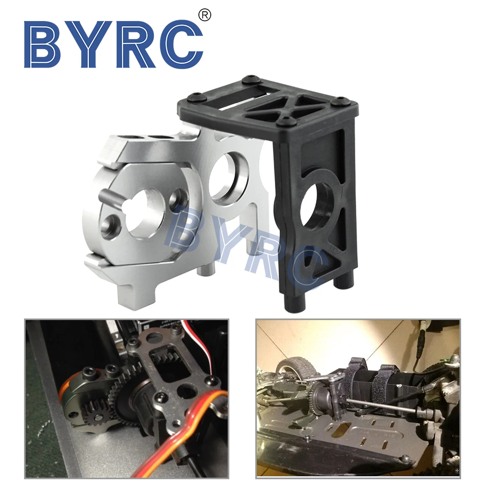 1Set-Metal-Brushless-Motor-Mount-Holder-R70-for-1-8-RC-Off-road-Car ...