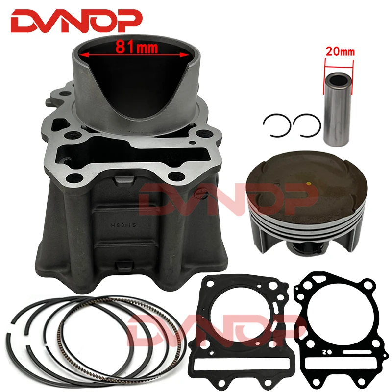 Motorcycle Accessories 81mm Engine Cylinder Kit 400CC for Suzuki ...