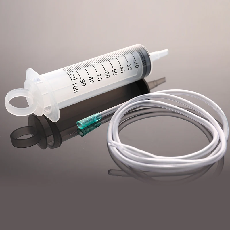 1pcs-100ml-Large-Capacity-Syringe-Reusable-Pump-Measuring-With-1m-Tube ...