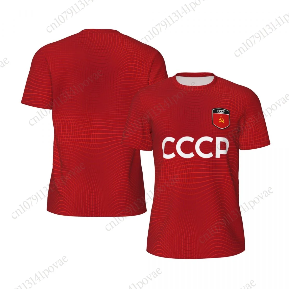 Custom-CCCP-USSR-Flag-T-shirts-Men-Women-Mesh-Clothing-Sports ...