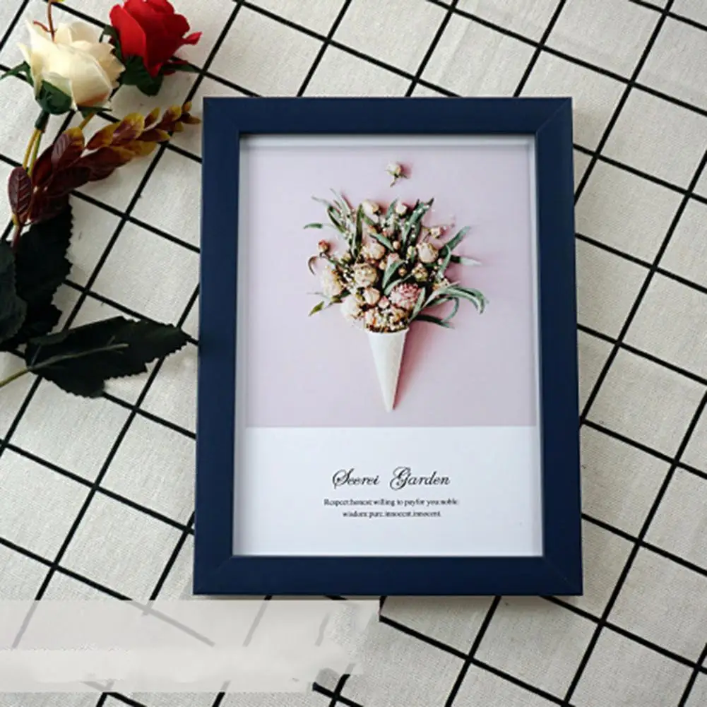 Soporte-de-fotos-Simple-para-oficina-marco-de-fotos-minimalista-bordes ...