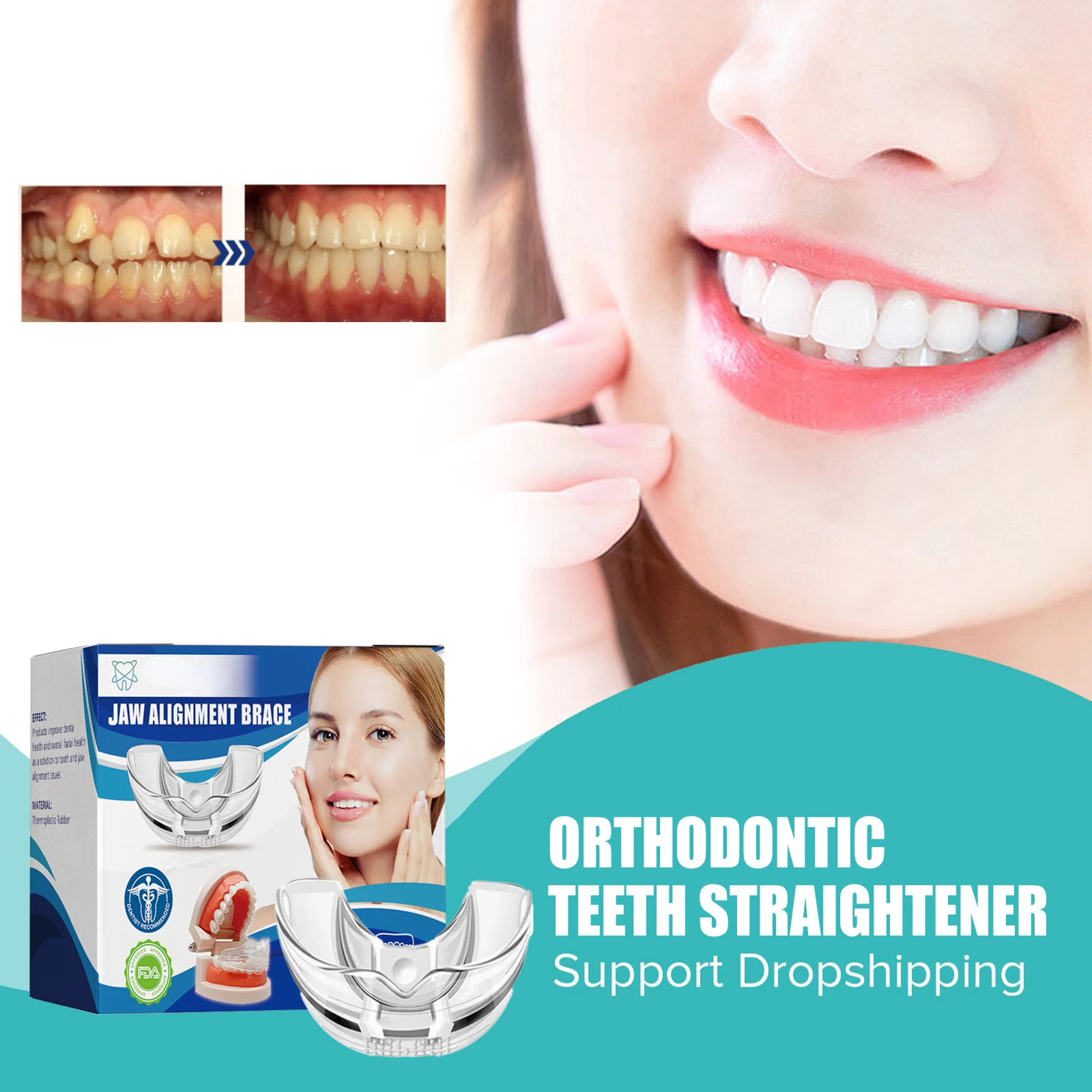 Orthodontic-Teeth-Corrector-Alignment-Straighten-Dislocation-Dental ...