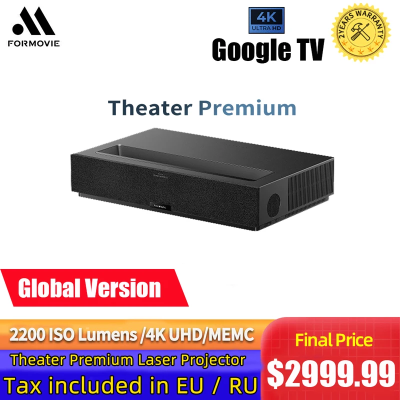 Formovie Theater Premium 4K: The Ultimate UST Laser Projector for True ...