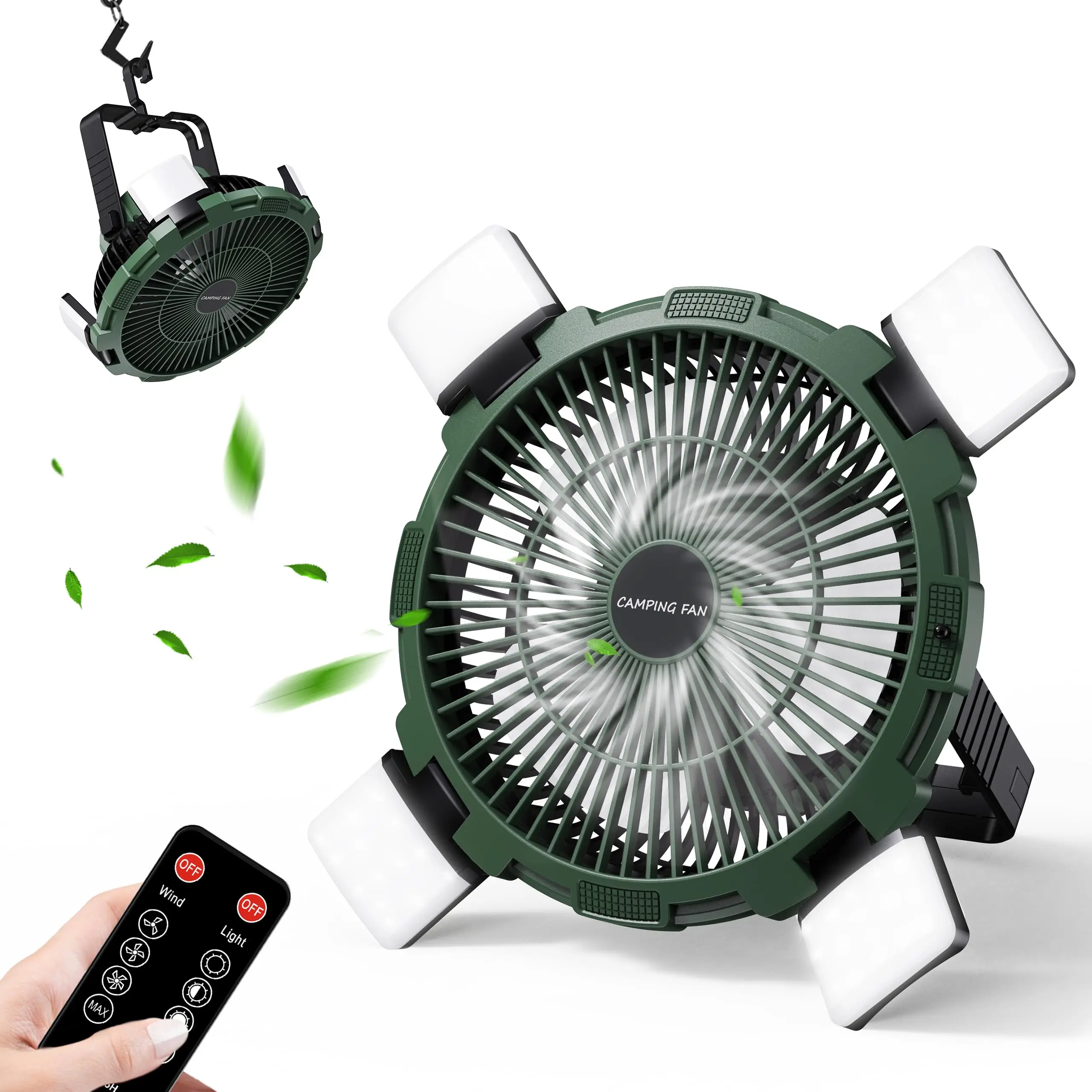 Camping-Fan-with-LED-Lantern-8000mAh-Battery-Rechargeable-Outdoor ...