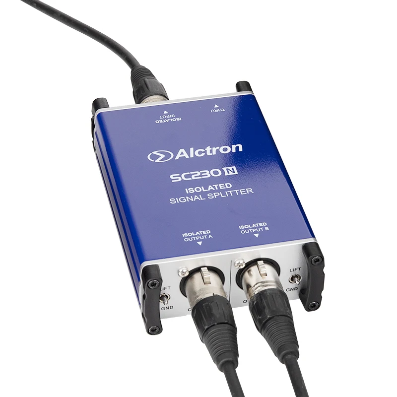 Alctron-SC230N-Passive-Signal-Splitter-Isolated-Microphone-Splitter ...