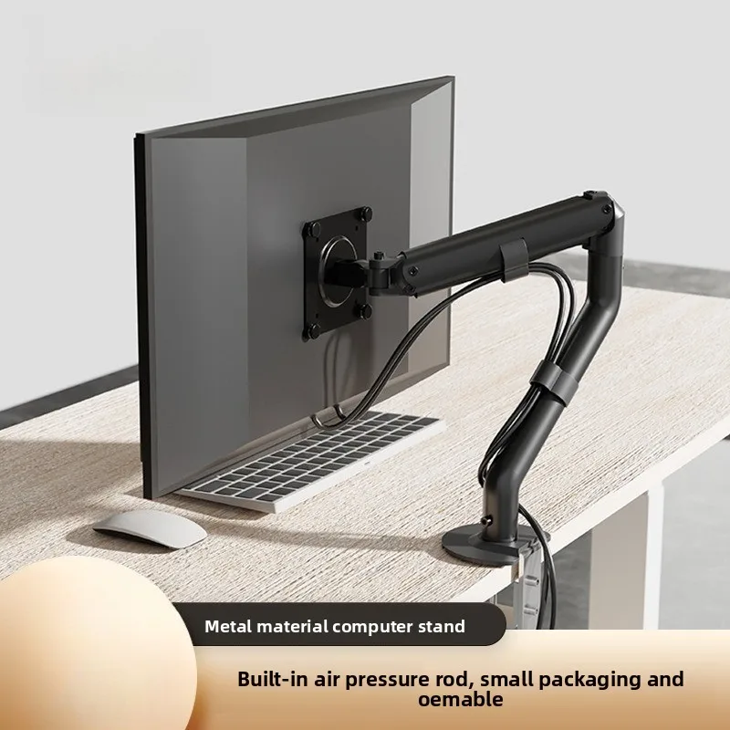 Lifting Display Robot Arm 17 To 32 Inch Telescopic Cooling Desktop ...