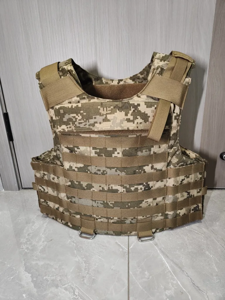 Ukrainian-Public-M3C-Body-Armor-MM14-Color-Russian-Army-with-Foam-Lining-Neck-Guard-Shoulder ...