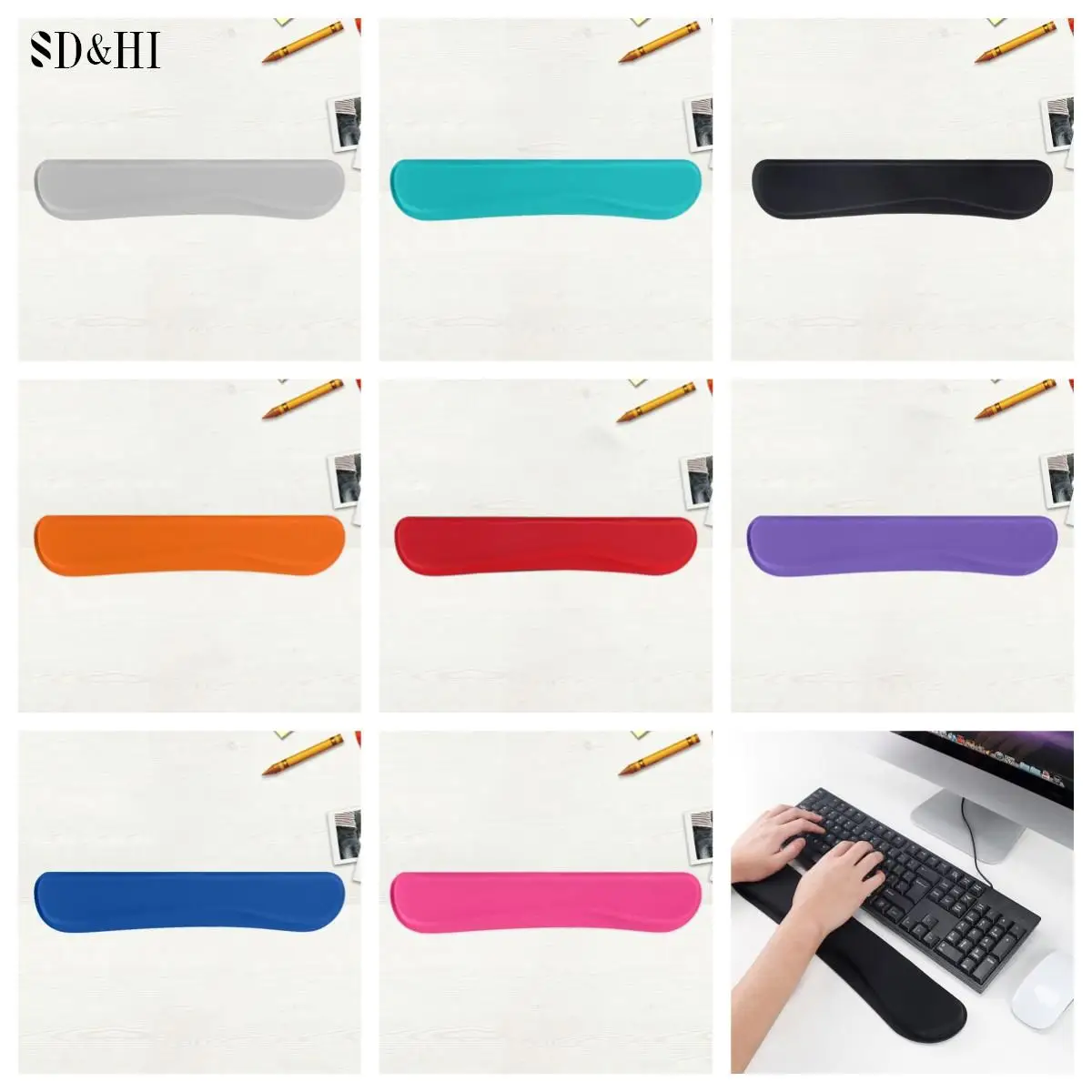 1Pc-Keyboard-Wrist-Rest-Pad-For-PC-Computer-Gaming-Keyboard-Wrist-Rest ...