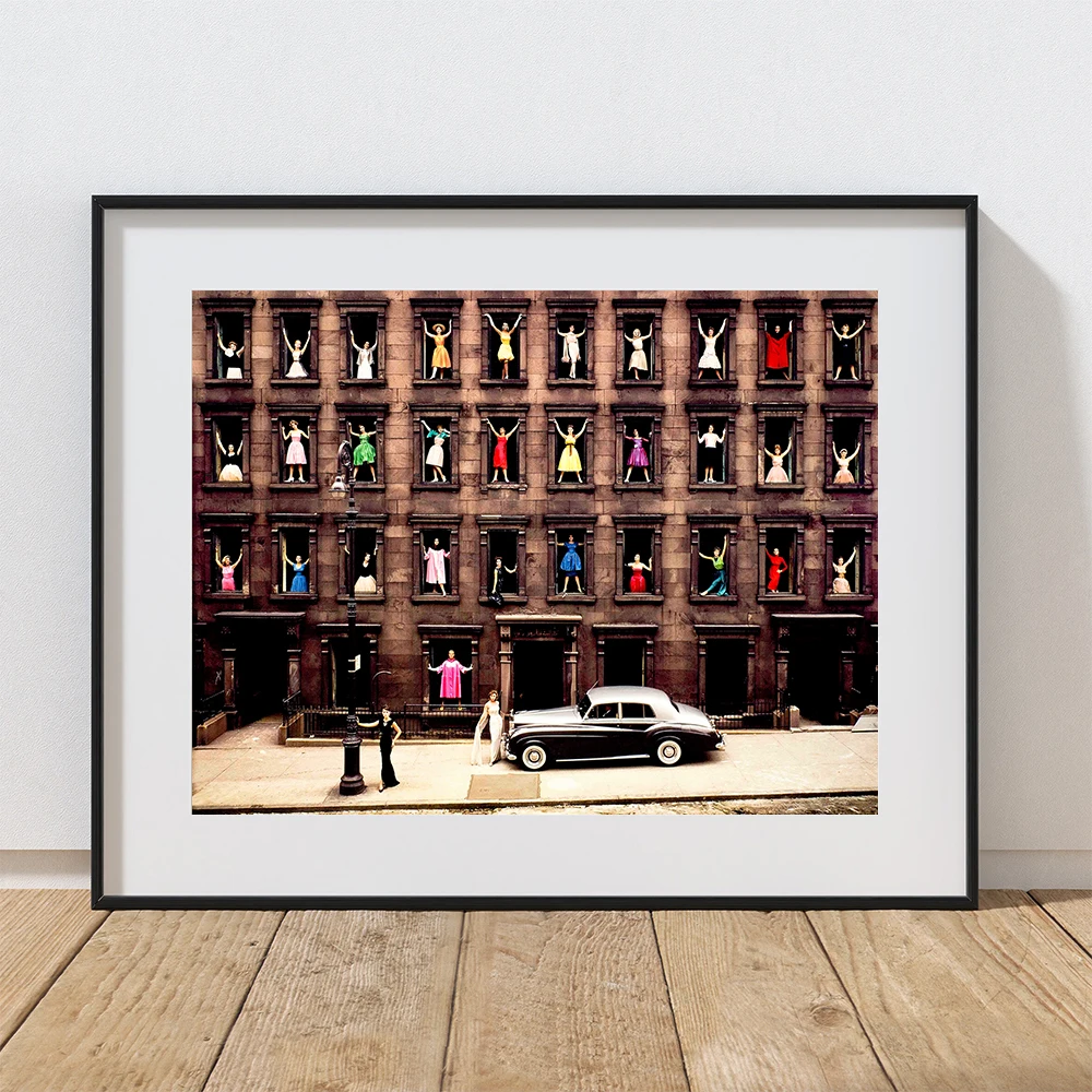Ormond-Gigli-Girls-In-The-Windows-Poster-Feminist-Art-Print-Vintage-New ...