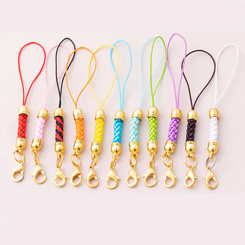 20PCS-Keychain-Rope-With-Jump-Ring-Lanyard-Lariat-Strap-Cord-For-Making ...