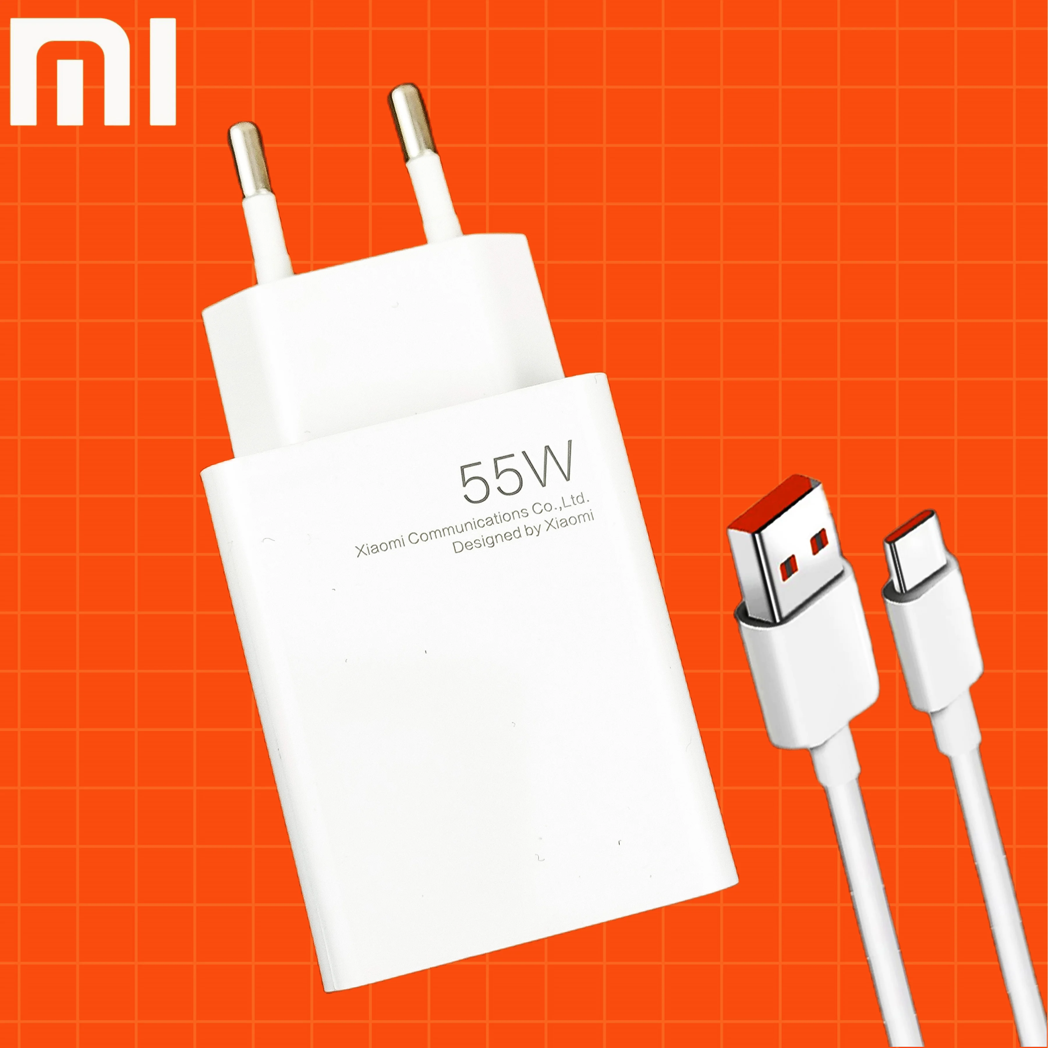 55W-Xiaomi-Charger-Original-GaN-Fast-EU-11V-5A-PD-Charge-Power-Adapter ...
