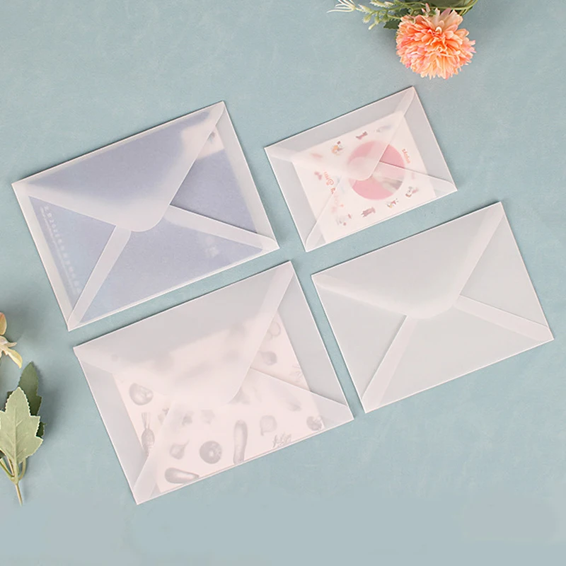 50pcs-lot-Translucent-Envelope-European-Semi-transparent-Storage-bag ...