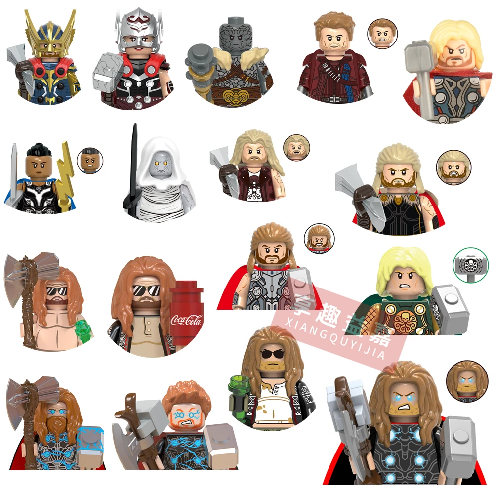New-Tide-Superhero-Thunder-God-Jane-Foster-Mini-Action-Figures-Gorr ...
