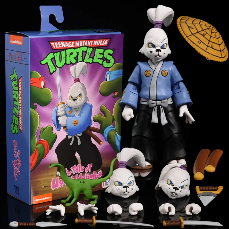 NECA-Teenage-Mutant-Ninja-Turtles-Usagi-Yojimbo-Cartoon-Rabbit-Action ...