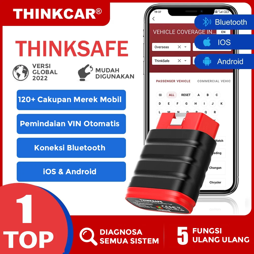 Thinkcar-Thinksafe-OBD2-Automotive-Scanner-IOS-All-System-Code-Reader-ABS-EPB-TPMS-SAS-Reset ...