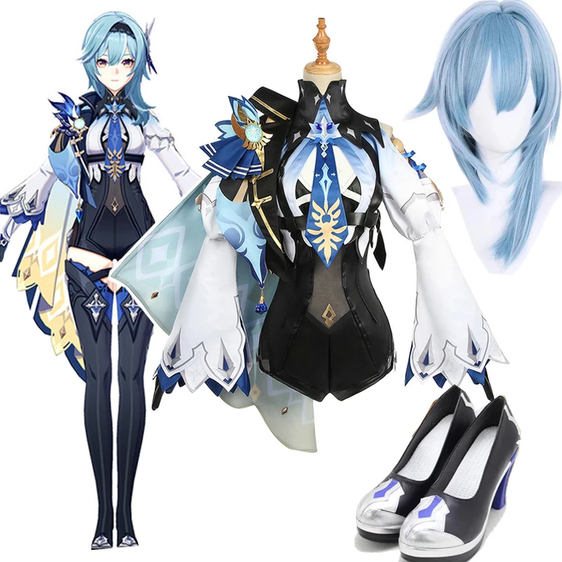 Game-Genshin-Impact-Eula-Cosplay-Costume-Uniform-Anime-Eula-Cosplay ...