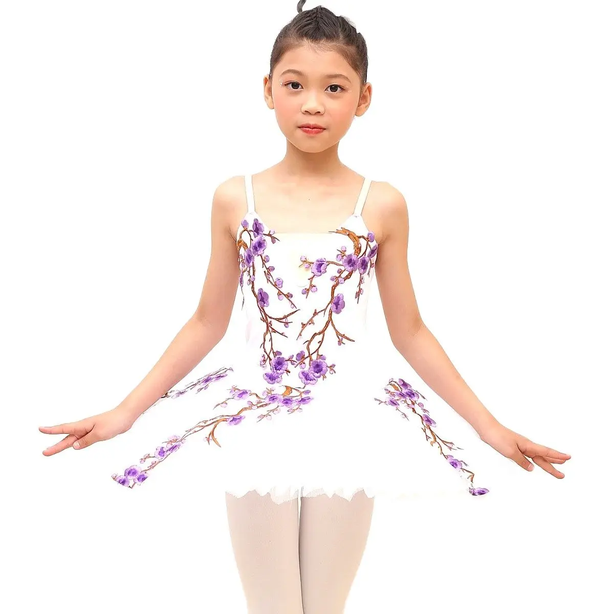 Ballet-Dress-Tutu-Skirts-For-Girls-Dance-Dress-Cute-Girls-Performance ...