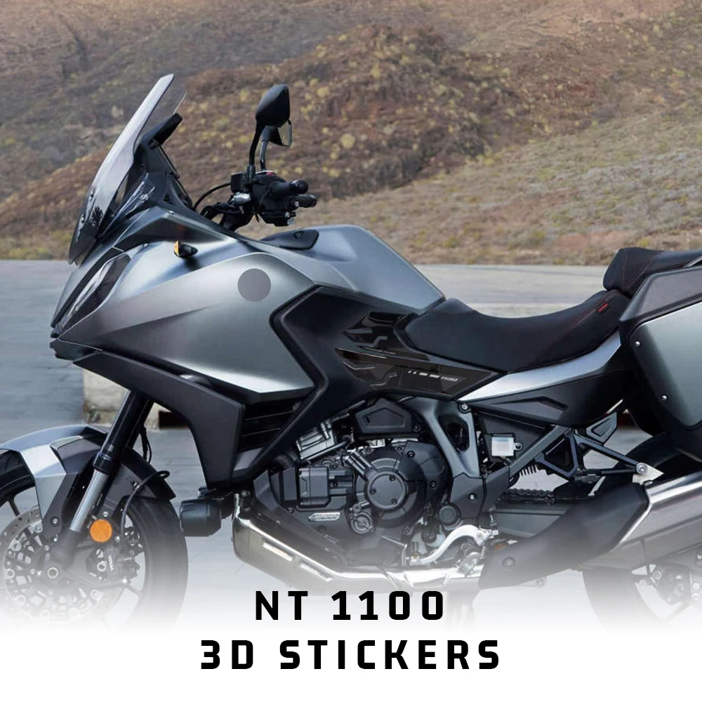 Oil Gas Protector Cover | 3d Tank Pad Stickers | Honda Motorcycle Nt ...