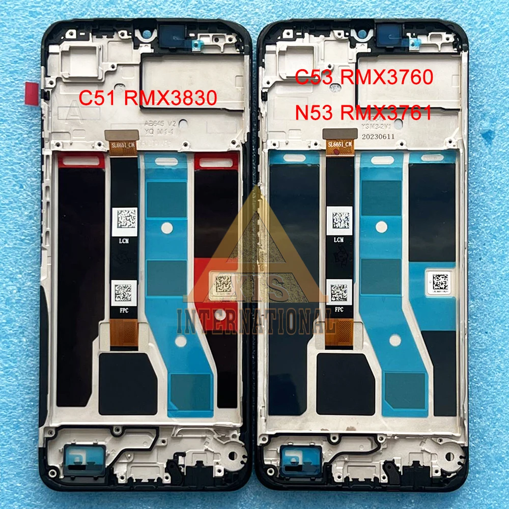 6-74-Original-For-Realme-C53-LCD-Screen-RMX3760-LCD-Screen-Frame-Touch ...
