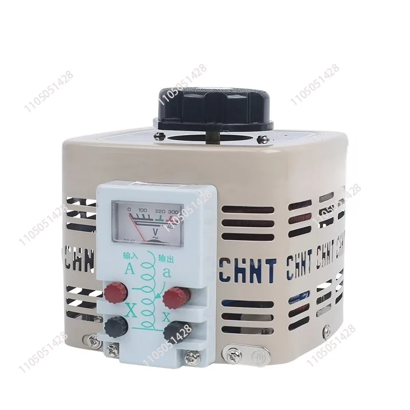 Adjustable Voltage Autotransformer AC Contact Voltage Regulator Single ...