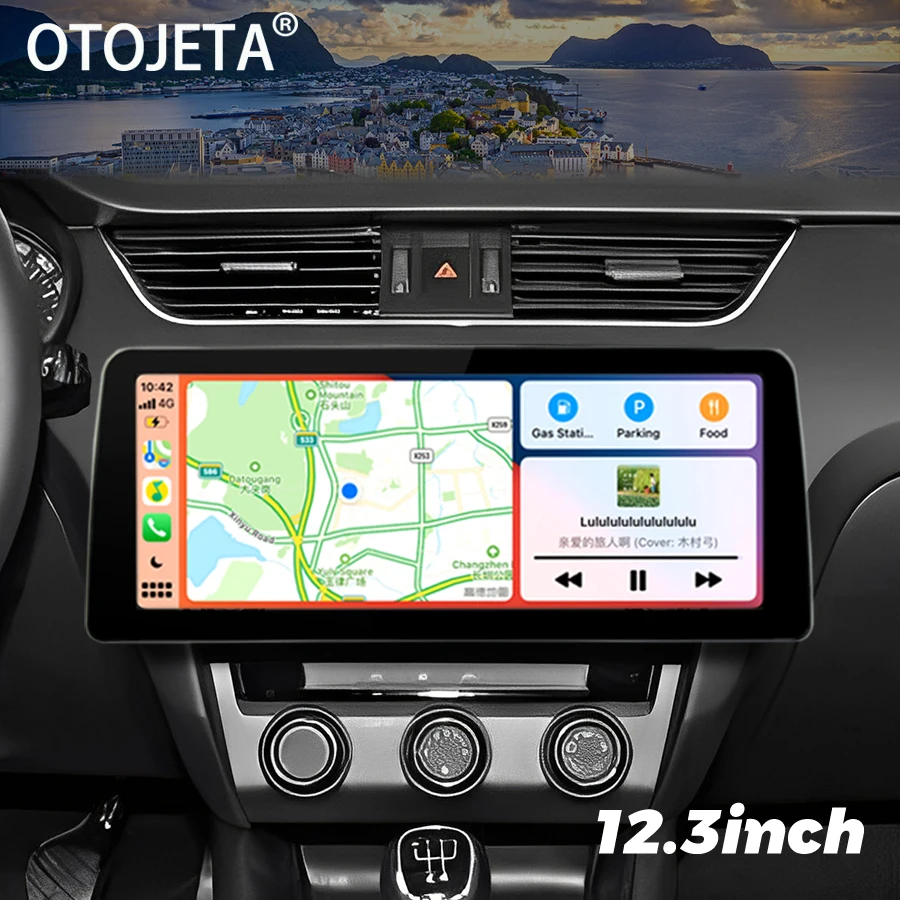 12-3inch-Screen-Android-13-Car-Video-Player-2Din-Radio-Stereo-For-Skoda ...