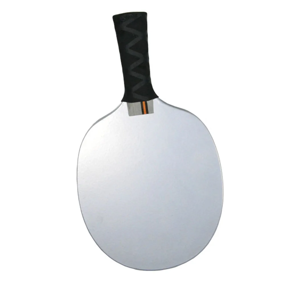 Training Table Tennis Paddle Metal Racket with Pure Wood Non Slip ...
