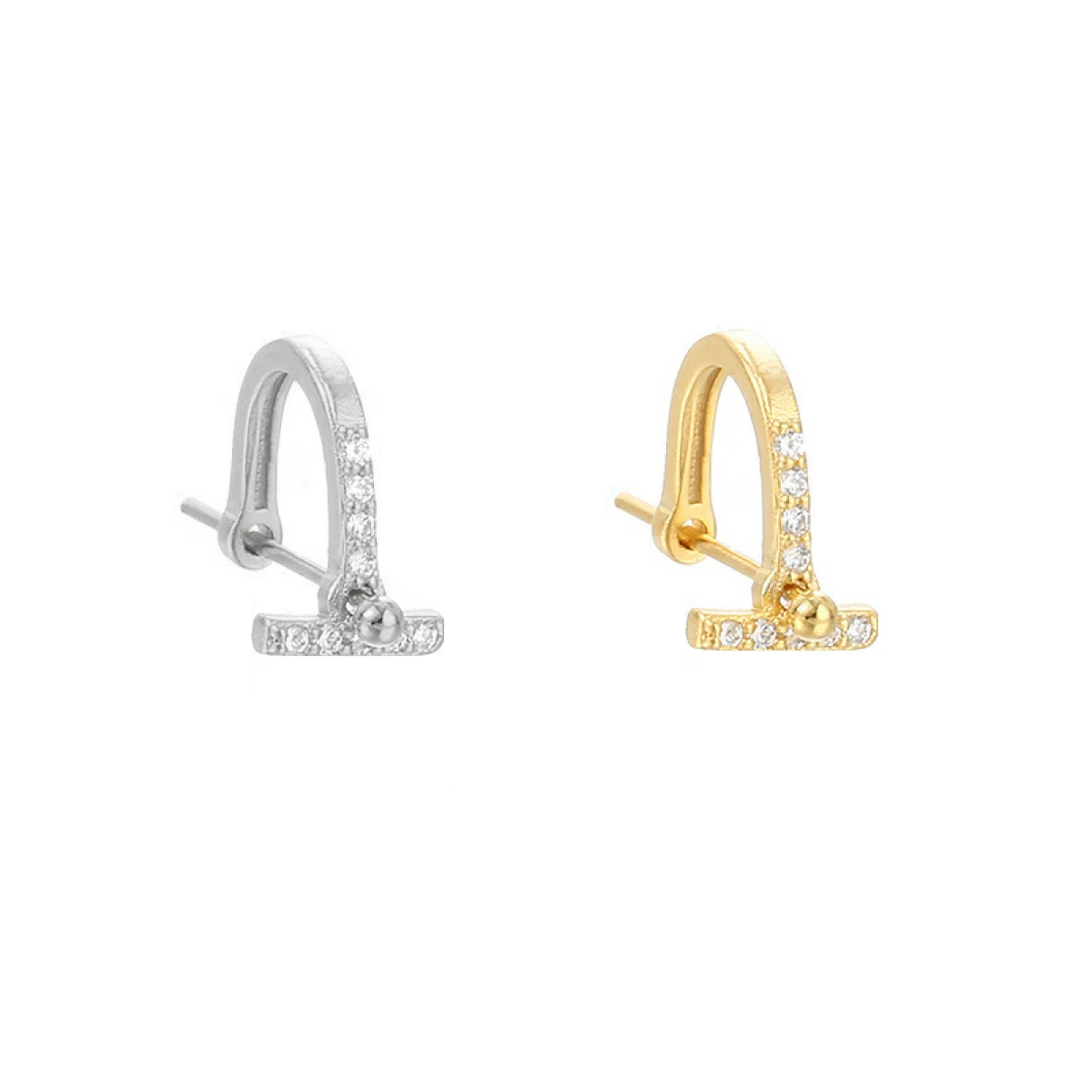 2pcs-S925-Sterling-Silver-Pendant-Buckle-Jade-Clip-Buckle-Inlaid-Zircon ...