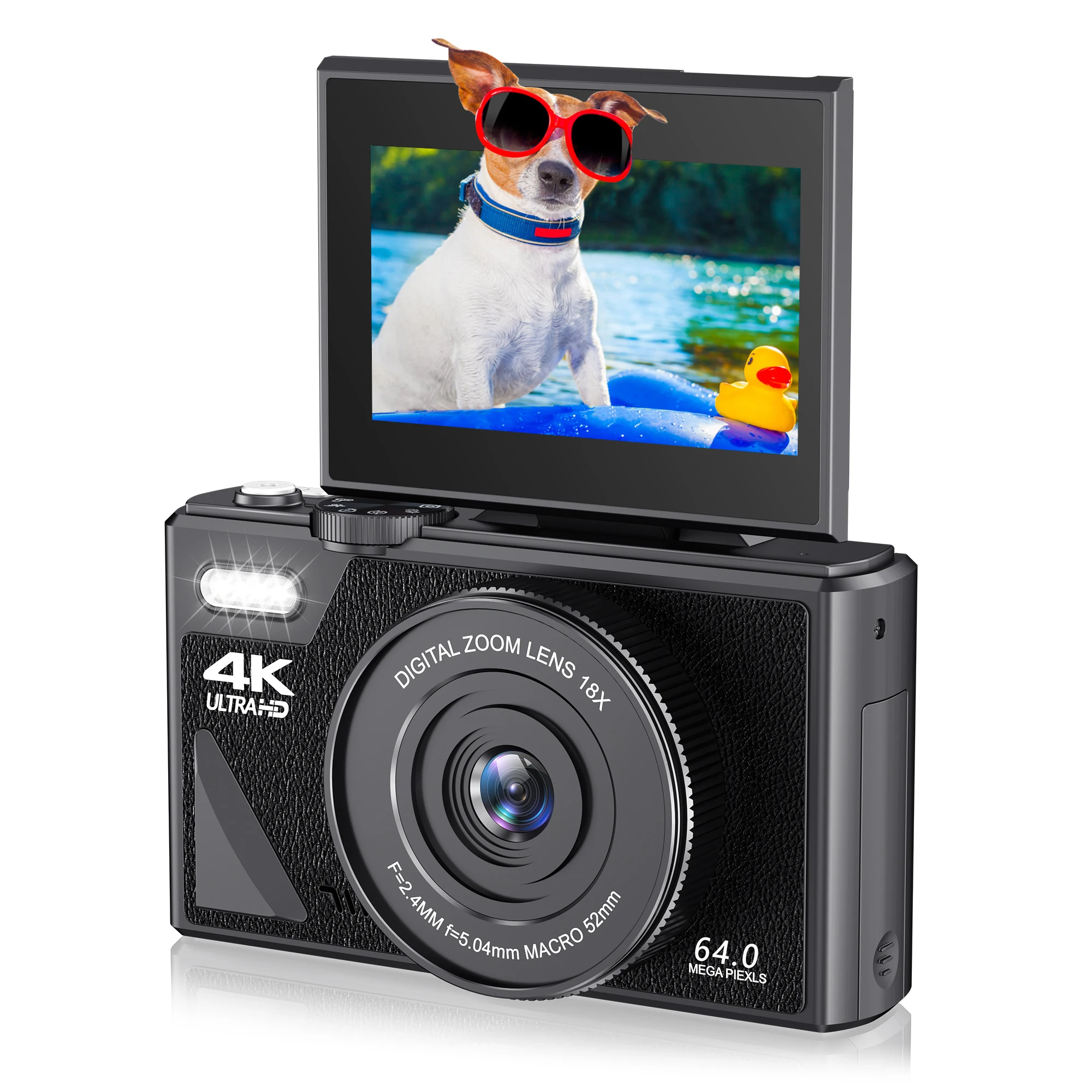 4K-Digital-Camera-for-Photography-64MP-YouTube-Vlogging-Video-Camcorder ...