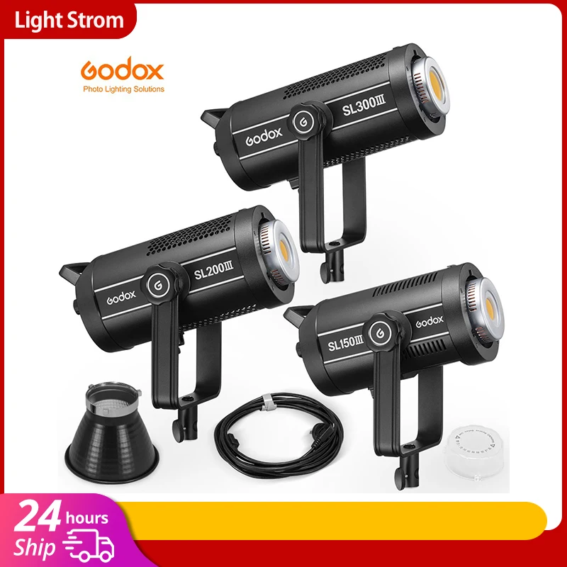 Godox-sl150iii-sl200iii-sl300iii-led-luz-de-v-deo-150w-bowens-montagem ...