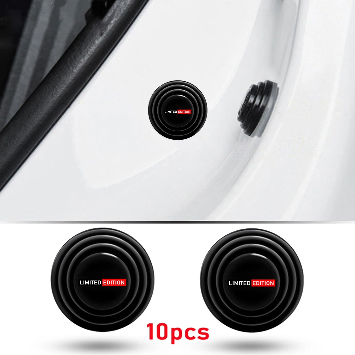 10pcs-Car-Door-Shock-Absorber-Stickers-Soundproof-For-Toyota-Lexus ...