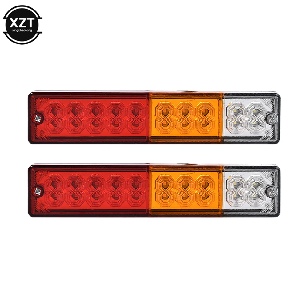 2pcs 12V/24V Trailer Tail Light 20LED Truck Truck Tail Light Signal ...
