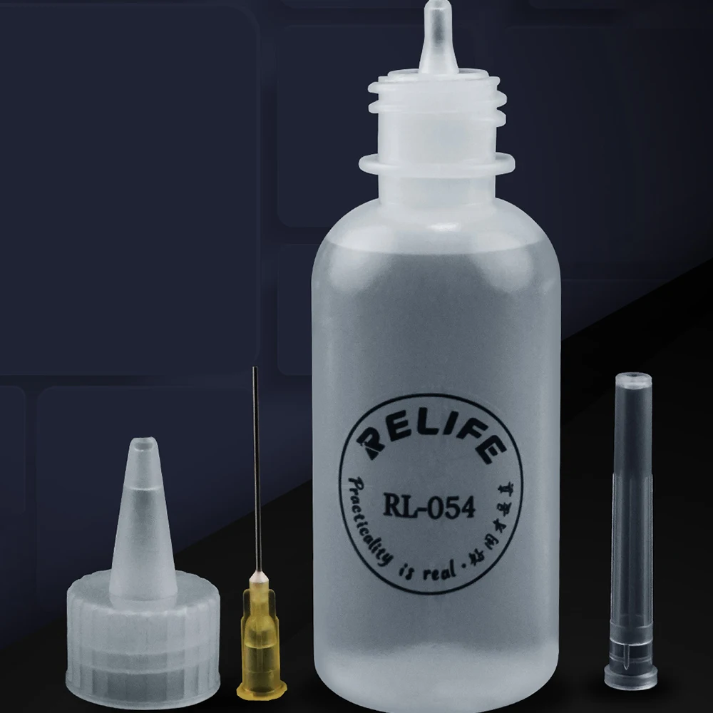 RELIFE-RL-054-50ML-Bouteille-De-Solvant-illac-Pointe-Souder-Livres-Liquide-Flux-dc173 ...