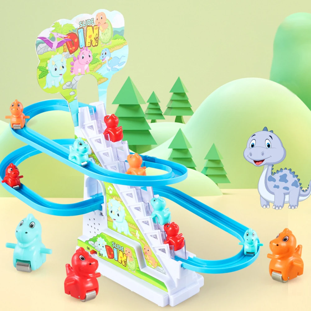 Electric-Track-Slide-Toys-Assembly-Design-Small-Penguin-Climbing-Toys ...