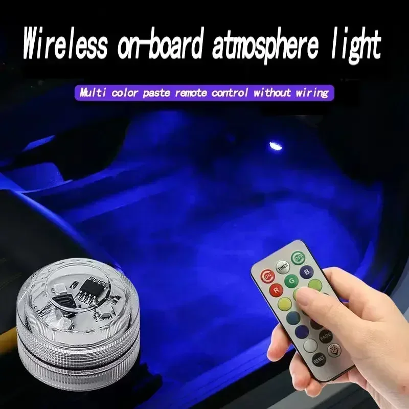 Lumi-re-ambiante-int-rieure-de-voiture-LED-avec-t-l-commande-d-coration ...
